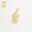 14K REAL Solid Gold Children Boy With Baseball Cap Pendant Charm for ...
