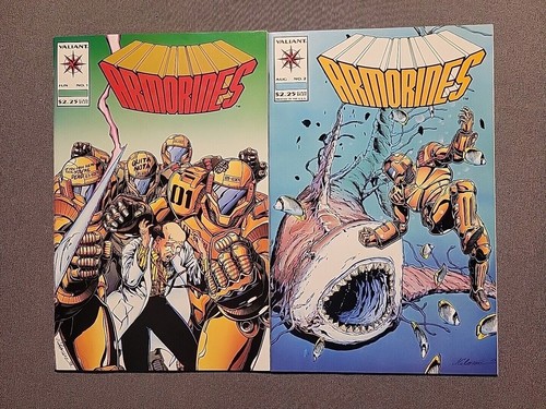 Armorines #1, 2 (1994 Valiant) Writer: Jorge Gonzalez Artist: Jim ...