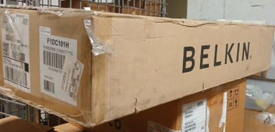 BELKIN F1DC101H 19" 1U RACKMOUNT CONSOLE, 8 PORT KVM Switch, WIDESCREEN ...