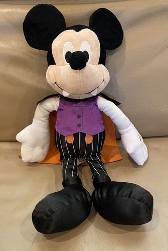 💜 Disney Mickey Mouse Vampire 16" Plush Dressed Halloween Costumes | eBay