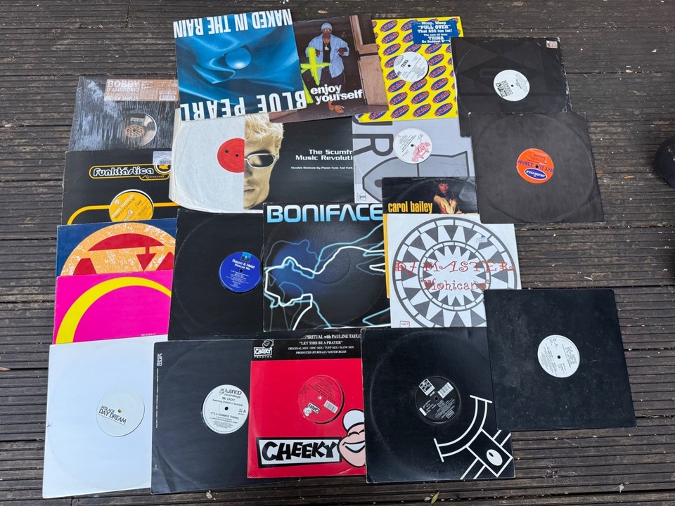 House Dance DJ 12" Vinyl DJ Record Collection Lot 80 In TOTAL! Job lot ...