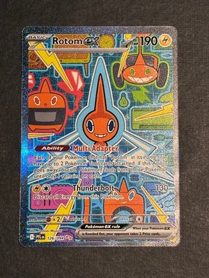 Rotom ex Special Illustration Rare 126/094 Pokemon Phantasmal Flames ...
