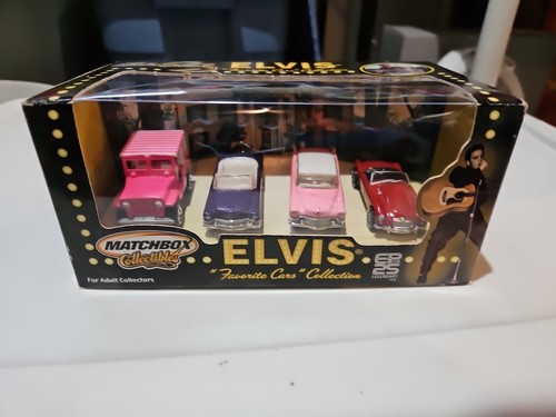 Mattel 2001 Matchbox Collectibles Elvis Presley Favorite Car Collection ...