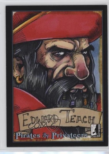 2025 RRParks Pirates and Privateers Promos Edward Blackbeard Teach #1 ...