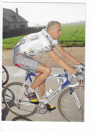 CYCLISME CYCLISTE THOMAS DAVY EQUIPE LA FRANCAISE DES JEUX 1997 | eBay