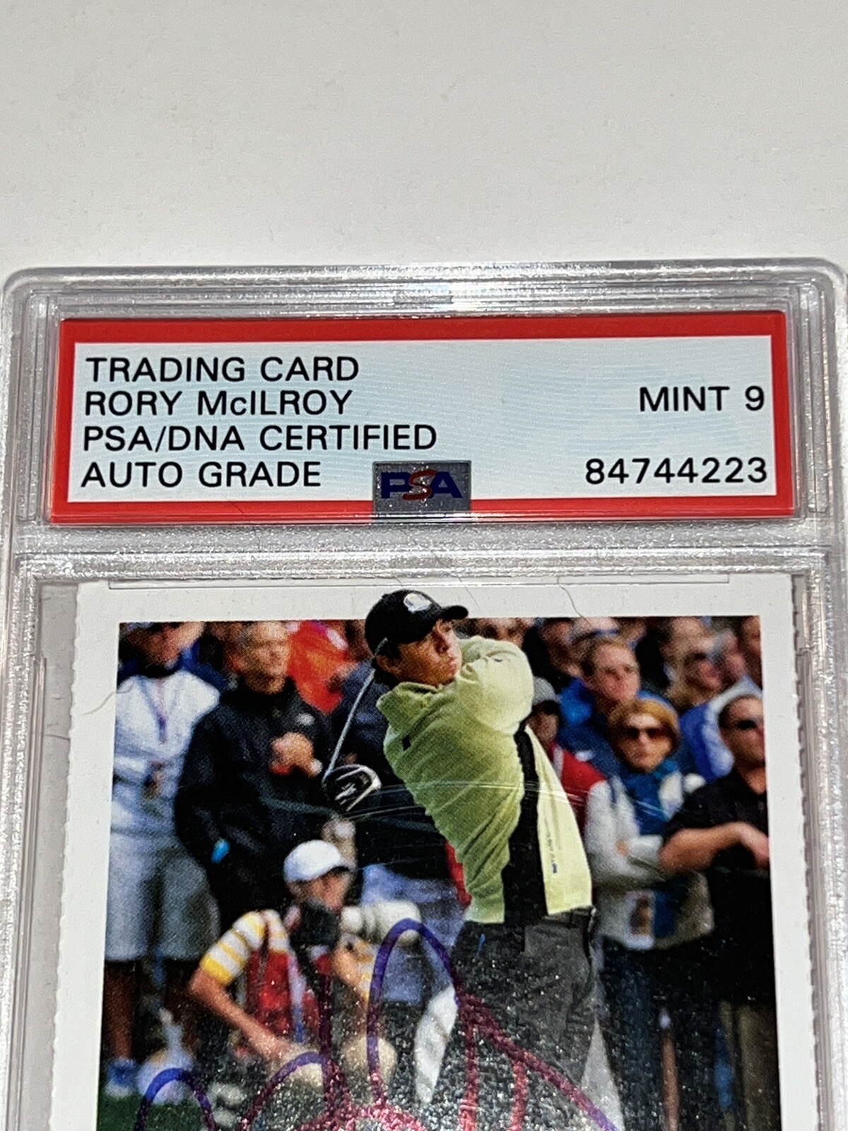 Rory Mcilroy Autographed Signed Sports Illustrated Golf Autograph PSA ...