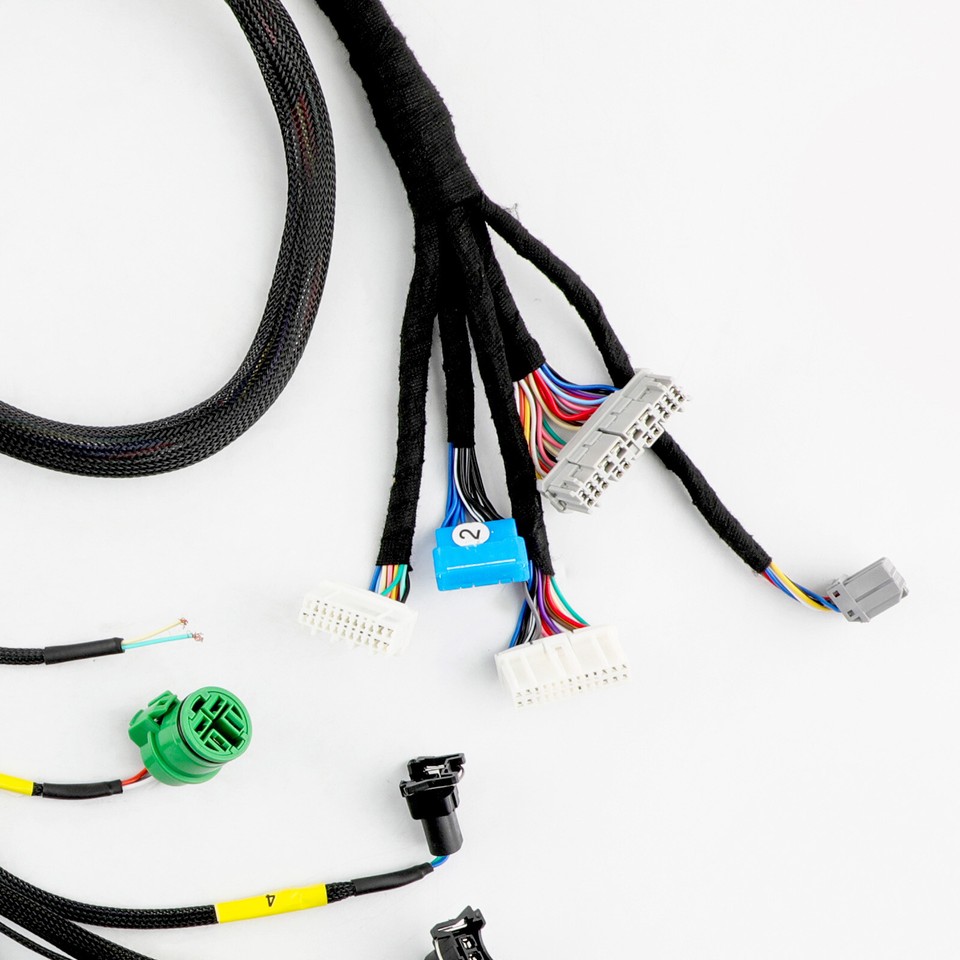 Tucked Engine Harness For Honda Civic Integra B16 B18 D16 OBD1 Budget D ...