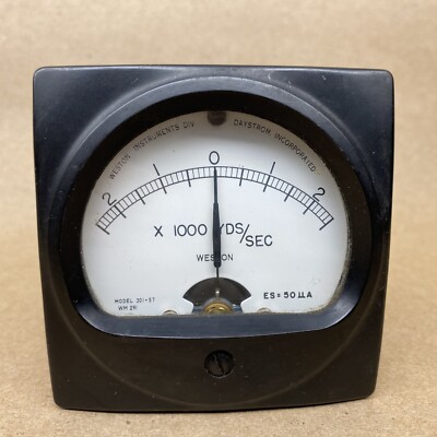 Panel Meters - Weston Model 301