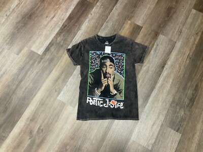 PHILCOS POETIC JUSTICE SHIRT TUPAC FRONT DROP SZ SM NEW | eBay