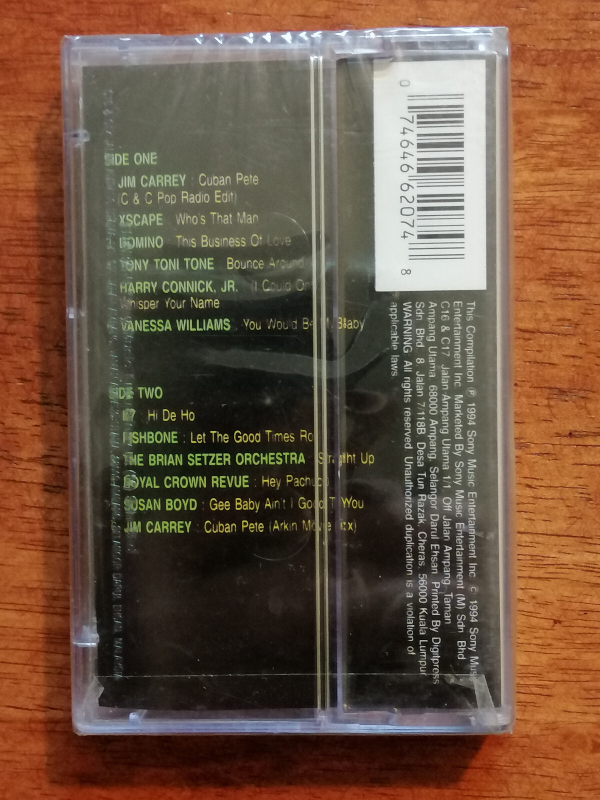 The Mask OST - Malaysia Edition Cassette (Brand New Sealed) | eBay