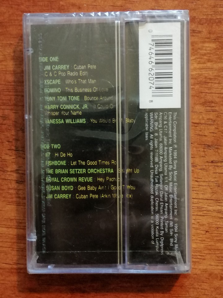 The Mask OST - Malaysia Edition Cassette (Brand New Sealed) | eBay