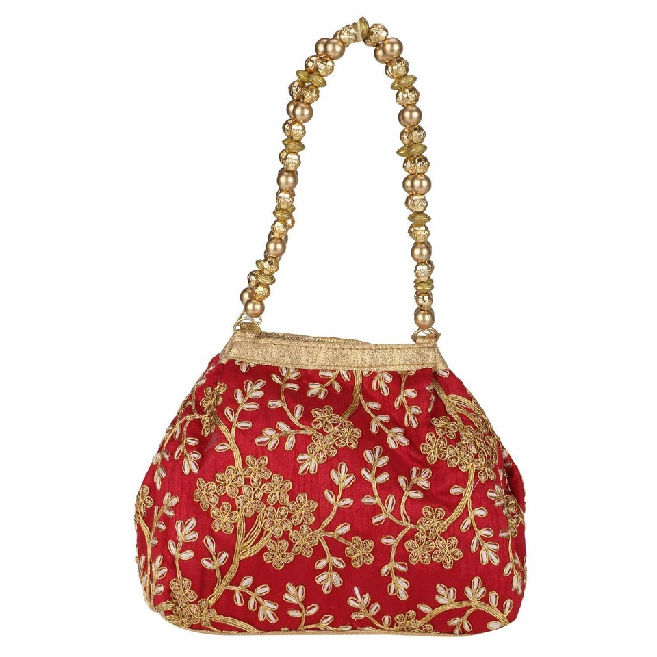 New Traditional Ethnic Women Potli Clutch Bag Handbag | eBay