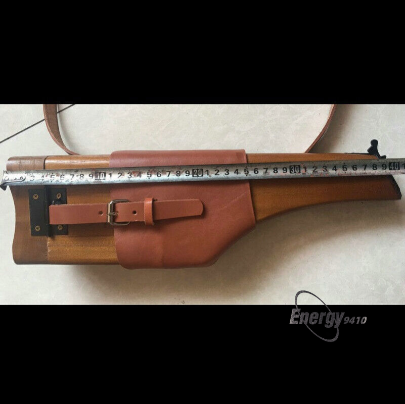IN US!WW2 German Wooden Holster With Leather Belts for Mauser Pistol ...