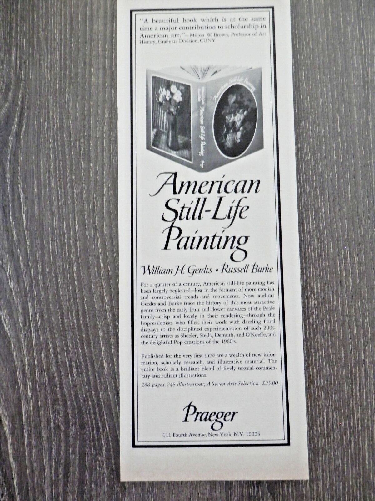 Professor Burke Print Ad