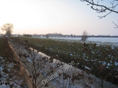 Photo 6x4 Black Dike Brandy Wharf Drains Waddingham, Snitterby and ...
