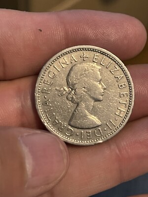 1966 Dei Gratia Regina Elizabeth II two shilling coin | eBay