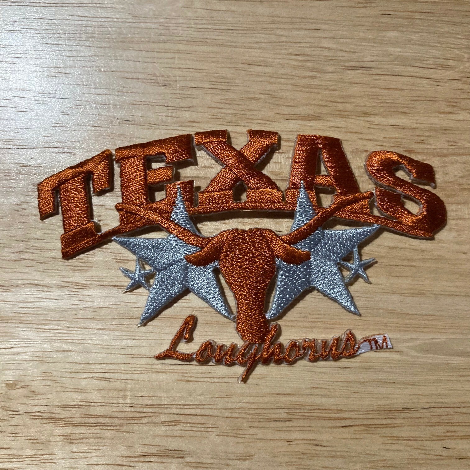 TEXAS LONGHORNS Vintage Embroidered Iron-On 4.25" x 2.5" NCAA Patch ...