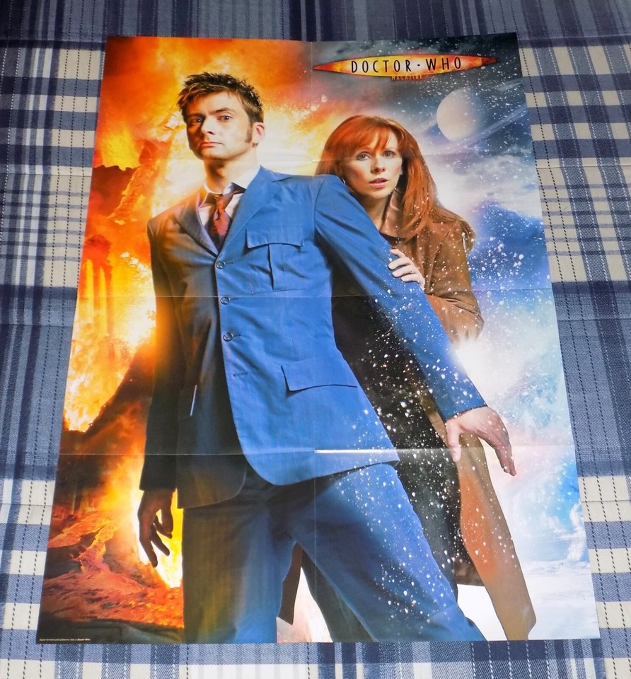 DOCTOR WHO MAGAZINE #396 BILLIE PIPER CATHERINE TATE POSTER JUNE 2008 ...