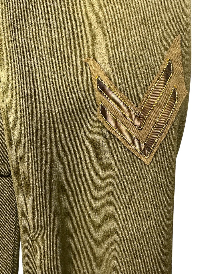 Original WWI US Army Captain Uniform Jacket & Pants Ribbons Bars Pins ...