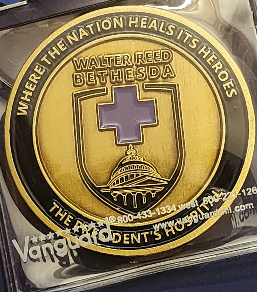 Walter Reed "The President's Hospital" Vanguard Challenge Coin - Last ...