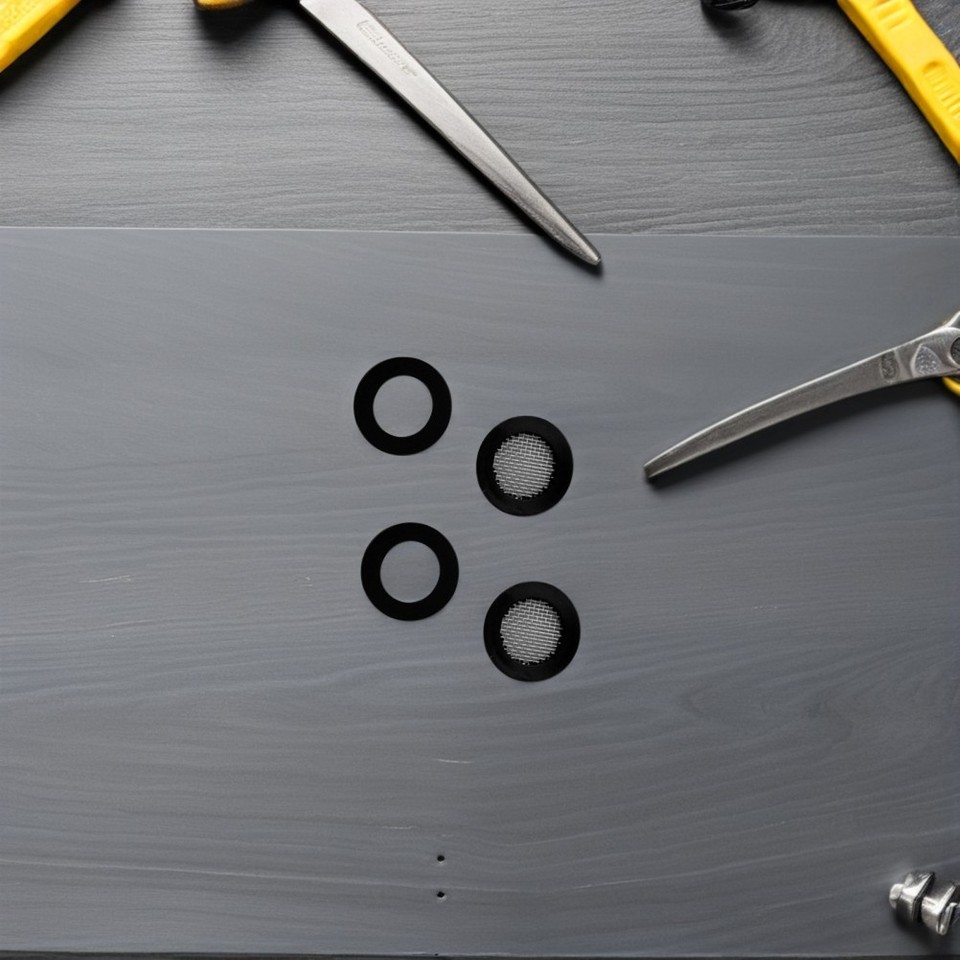 60pcs Shower Head Gasket: Mesh Filter Hose Screen Washers for 1/2 ...