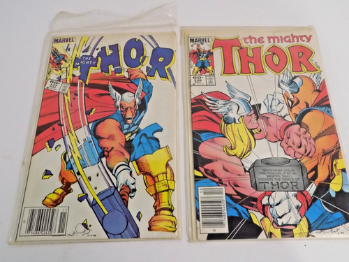 The Mighty Thor - Issues #337-338- Marvel Comics Simonson First Beta Ray Bill | eBay