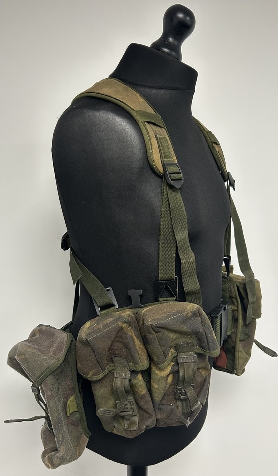 British Military Issue DPM Camo PLCE Full Webbing Rig Belt System | eBay