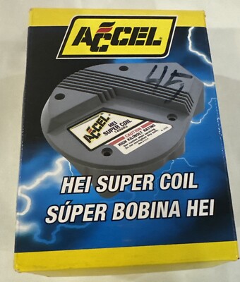 Accel 140003 SuperCoil Performance Ignition Coil; GM HEI in Cap; 45000V ...
