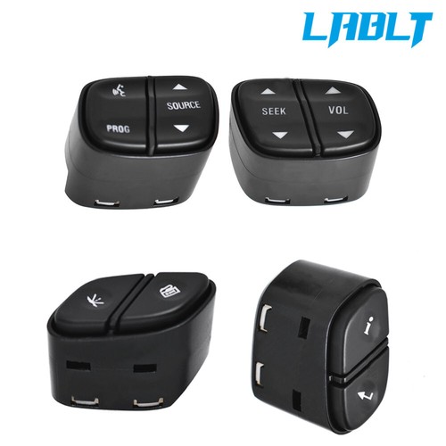 LBALT 4X Steering Wheel Switch Control Buttons For Chevrolet Silverado ...
