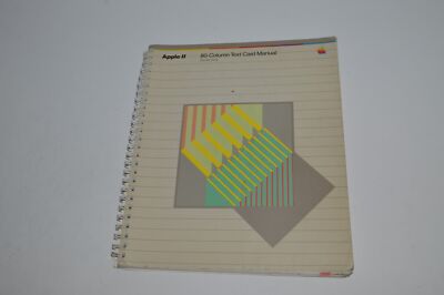 TC APPLE II 80-COLUMN TEXT CARD SUPPLEMENT FOR IIE ONLY (BOOK954 ...