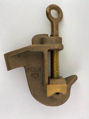 Kearney 3668-1 Bronze Grounding Clamp $2-4/0 Wire For Jumper Equipment ...