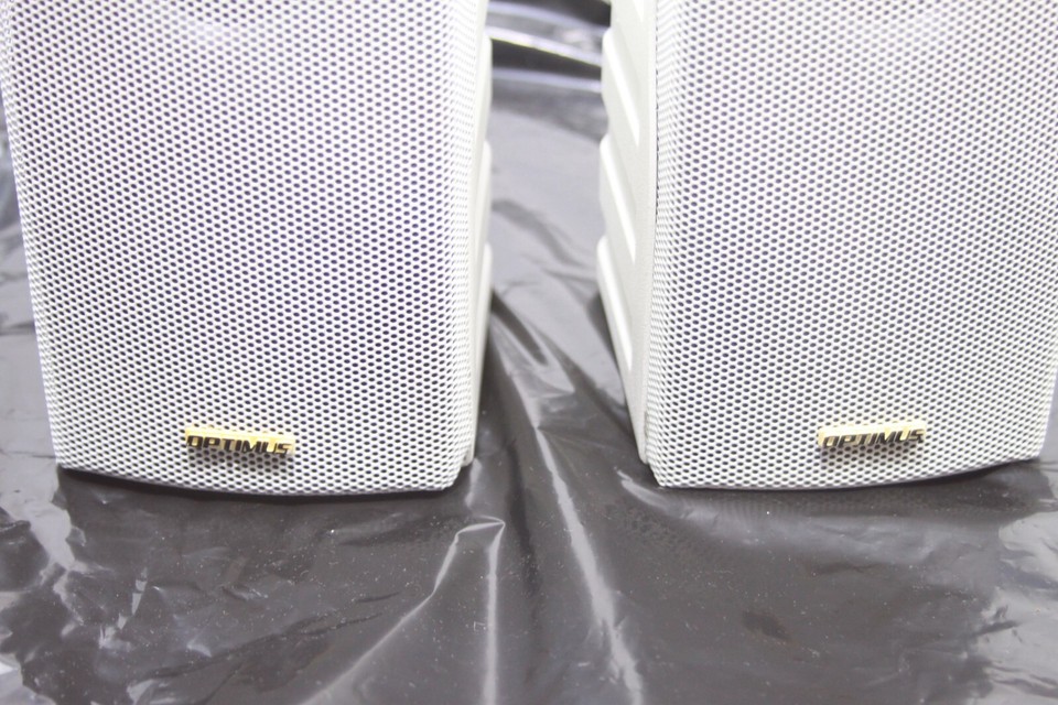 OPTIMUS 40 2075 PRO X5 2 Way Satellite Speakers | eBay