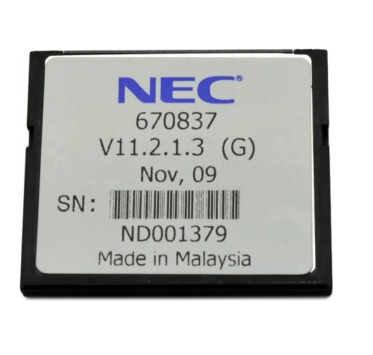 Refurbished NEC Univerge 670837 UM8000 550 Hours Compact Flash Media ...