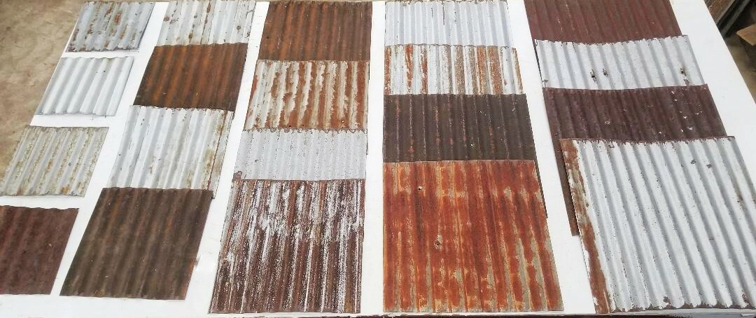 Reclaimed Corrugated Metal Roofing