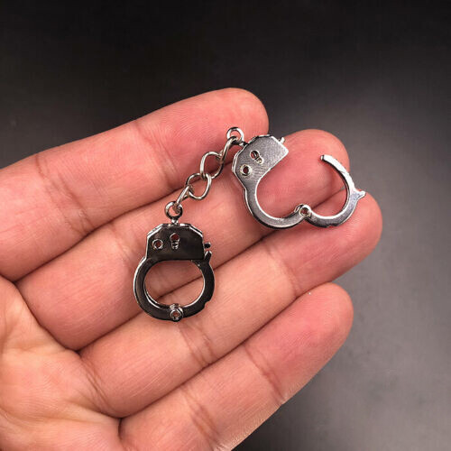 1/6 scale Police Metal Handcuffs For Joker Prisoner Scene 12" Action ...