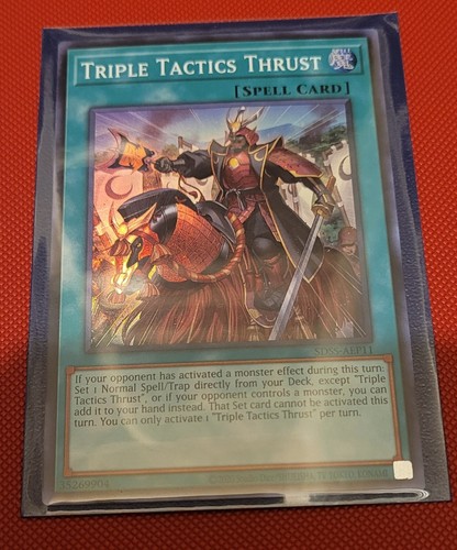 triple tactics thrust SDSS AEP11 (Asian English) | eBay