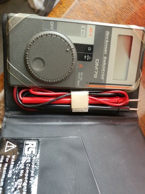 Vintage DM78 Beckman Industrial Digital Multimeter | eBay