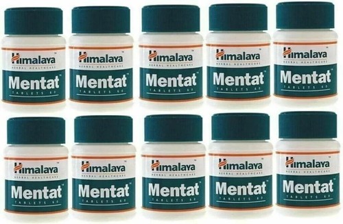 Himalaya MENTAT 60 Tablets Enhances Memory and Learning Capacity pack ...