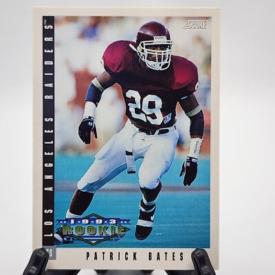 1993 Score Rookies Patrick Bates #313 Rookie RC | eBay