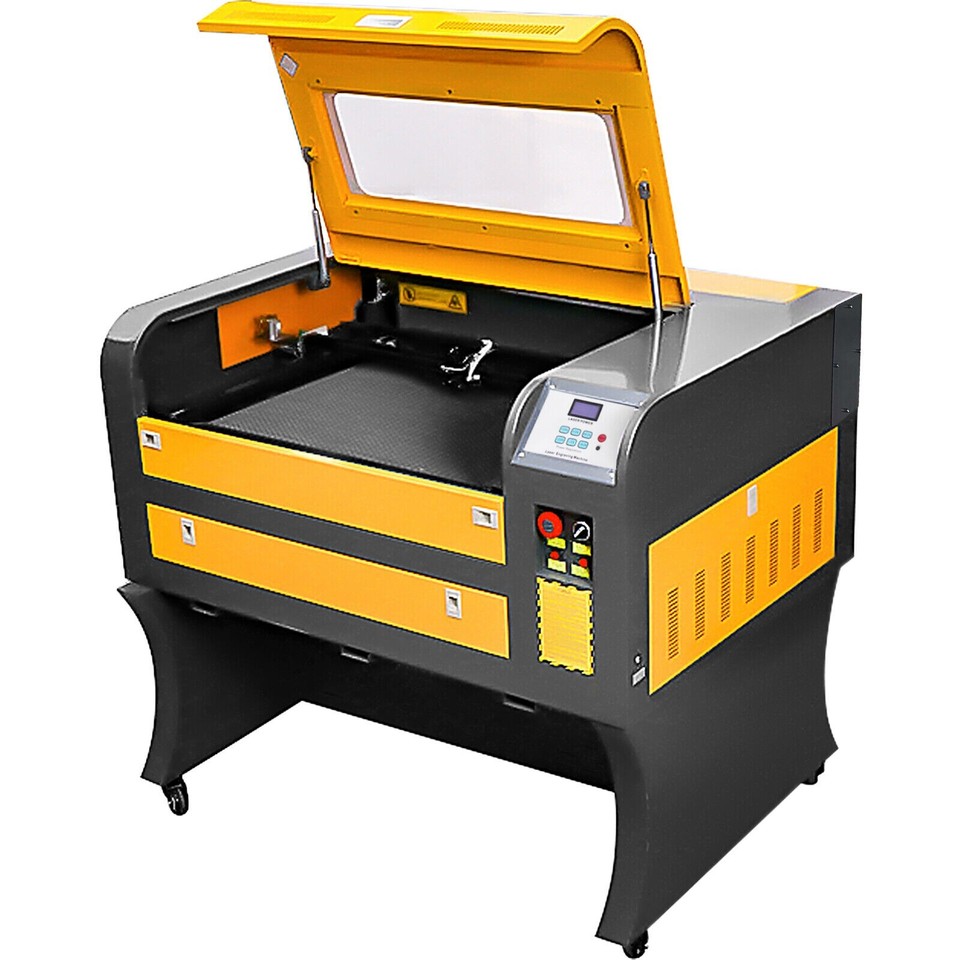 🔥VEVOR 60W CO2 Laser Engraver Cutter Engraving Machine 40x 60CM Large ...