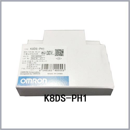 OMRON 1X New in Box K8DS-PH1 3-Phase Sequence Phase-loss Industrial ...