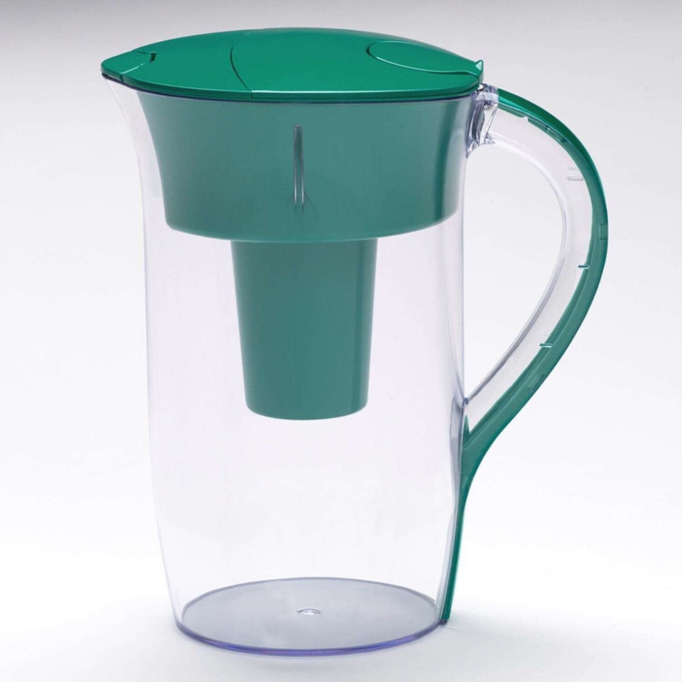 ZeroWater EcoFilter 10 cups Clear/Green Water Filter Pitcher ...