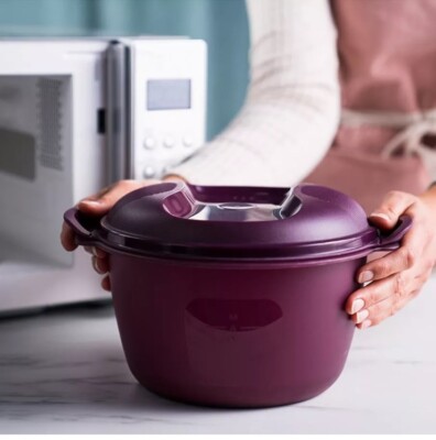 Tupperware Microwave Rice Cooker Purple Large 3L or 12 cup | eBay