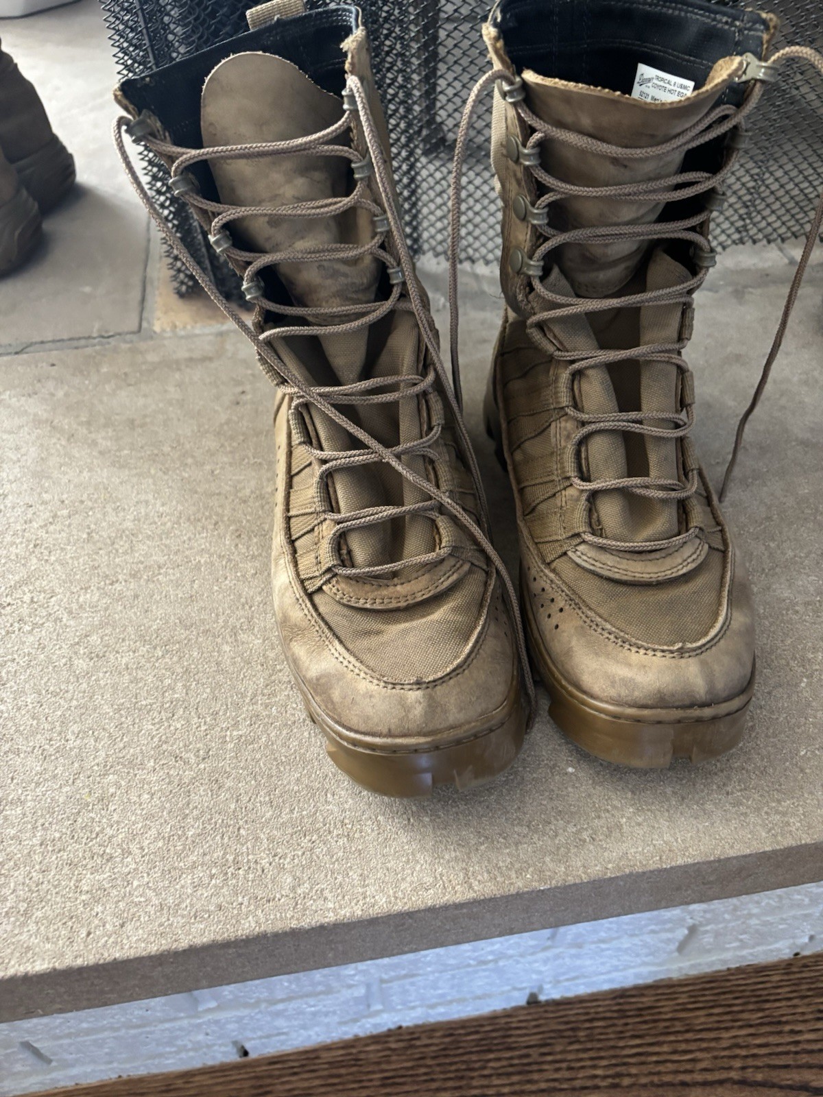 Danner Mens Tropical Military Boots USMC Size 8 Dr Scholls Insert | eBay
