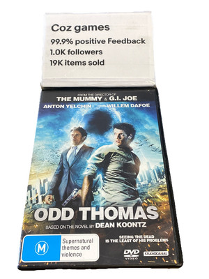 ODD THOMAS DVD Anton Yelchin William Dafoe REGION 4 Dean Koontz Sci-fi Action | eBay