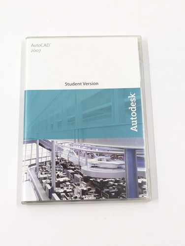 Autodesk AutoCAD 2007 Student Version 2 Disc CD Set [NO KEY/CODE] | eBay