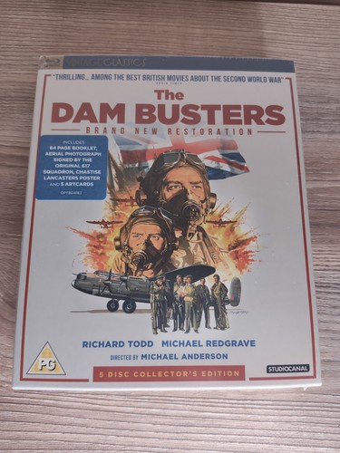THE DAM BUSTERS Collector's Limited Edition (5-Disc REGION B Blu-Ray ...