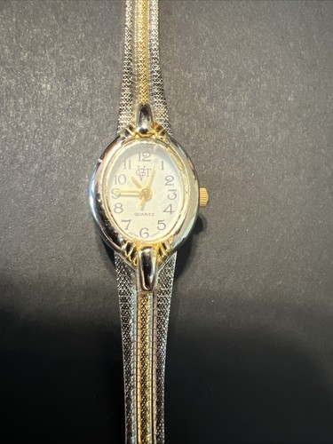 Fada Industries Ladies Gold & Silver Feminine Watch Working | eBay