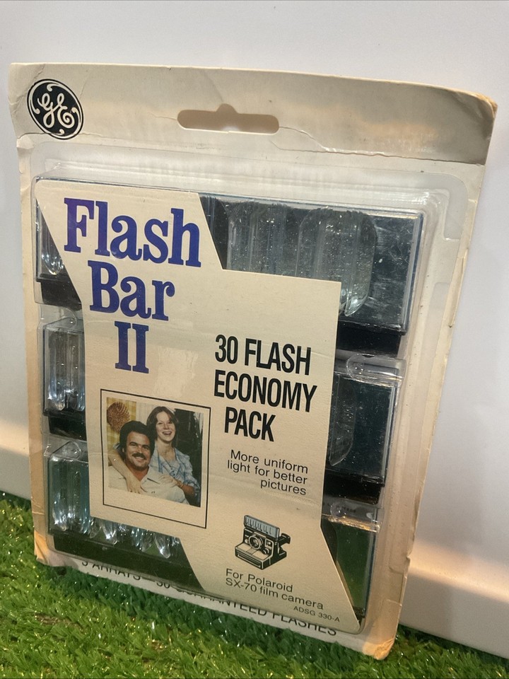 General Electric (GE) Flash Bar II for Polaroid SX-70 Instant Camera ...