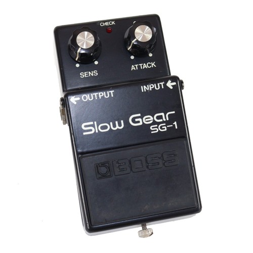 Boss SG-1 Slow Gear Silver Screw Guitar Pedal Effector Made in Japan ...